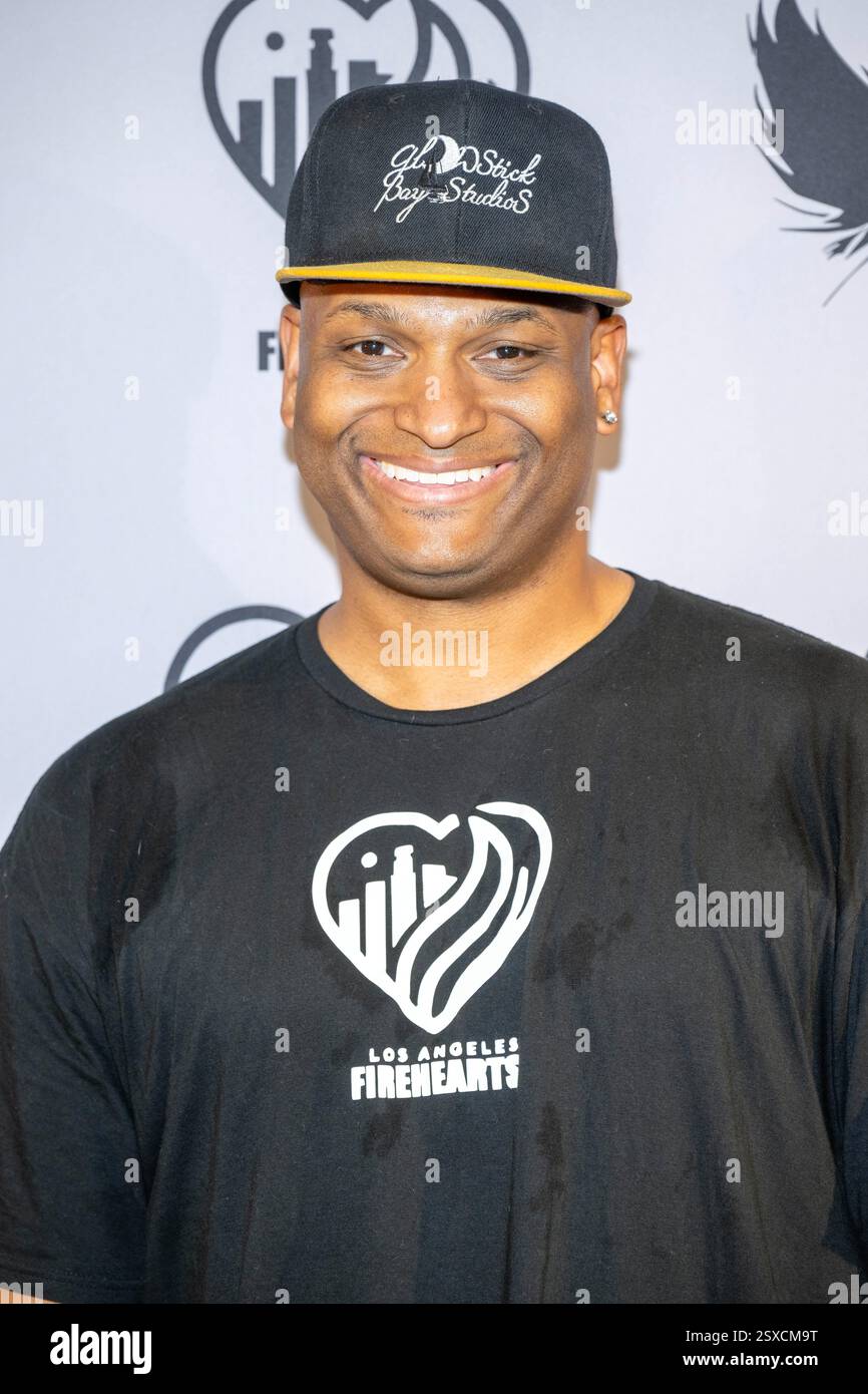 Producer Michael Simpson JR attends the LA FIREHEARTS BENEFIT partnered ...