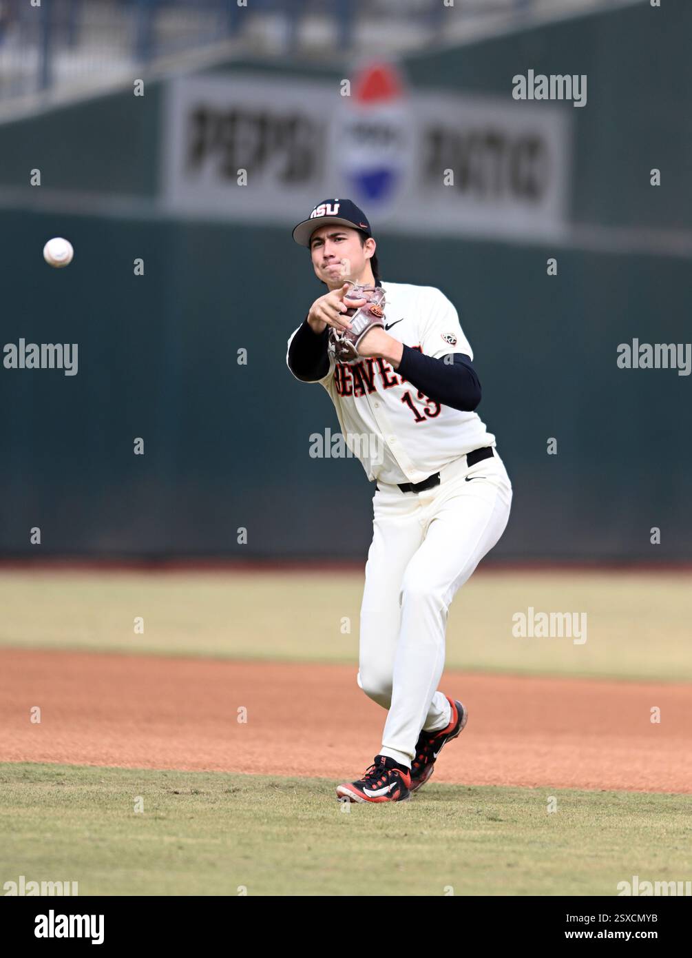 ROUND ROCK, TX - FEBRUARY 23: Oregon State Beavers infielder Aiva ...