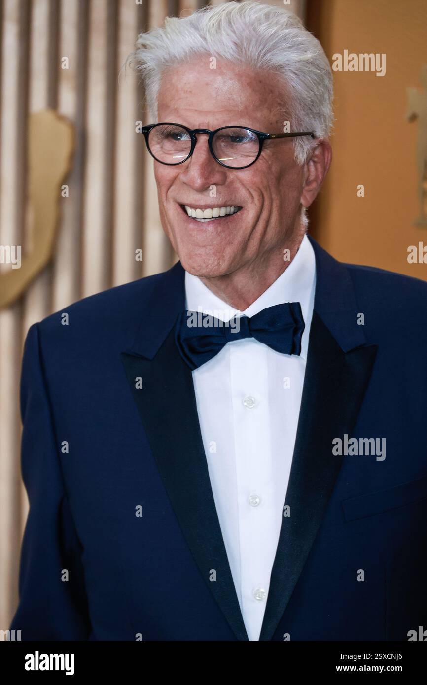 Los Angeles, USA. 23rd Feb, 2025. Ted Danson and Mary Steenburgen ...