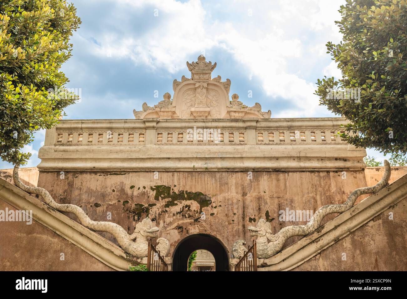 Taman Sari Water Castle, former royal garden of the Sultanate of ...