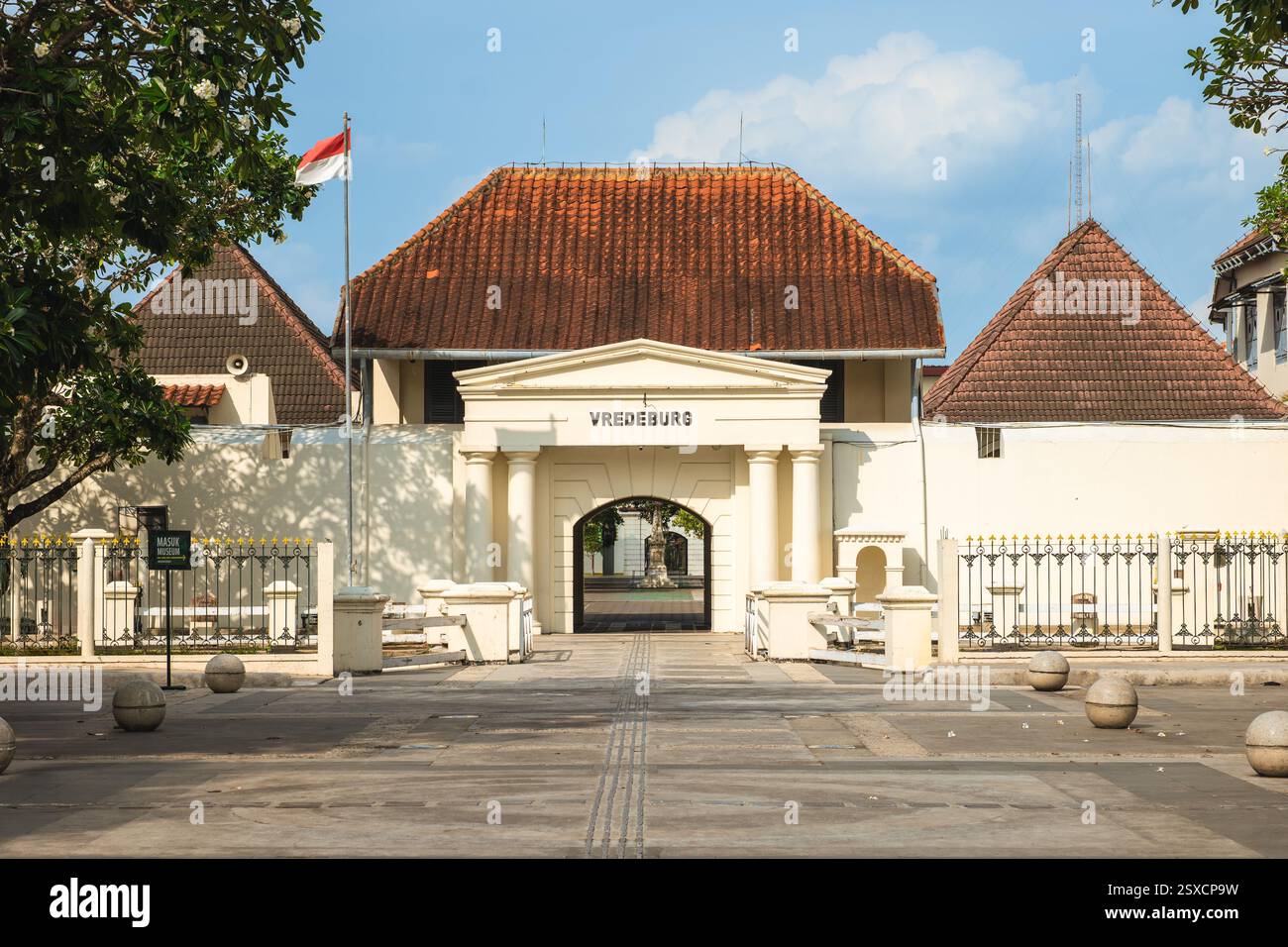 Fort Vredeburg Museum, a former colonial fortress in Yogyakarta ...