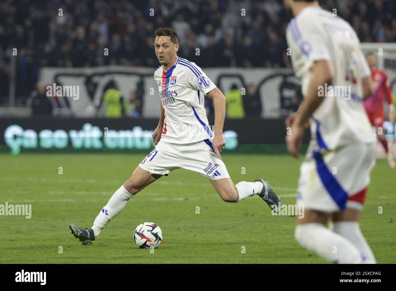 Nemanja Matic of Lyon during the French championship Ligue 1 football ...