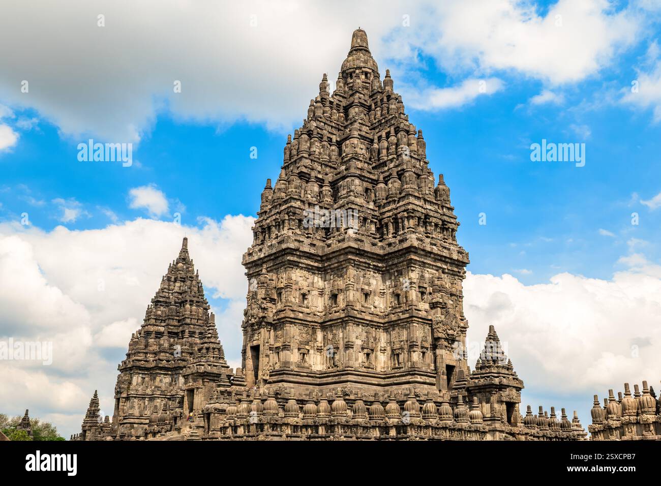 Prambanan, a Hindu temple compound in Yogyakarta, southern Java ...