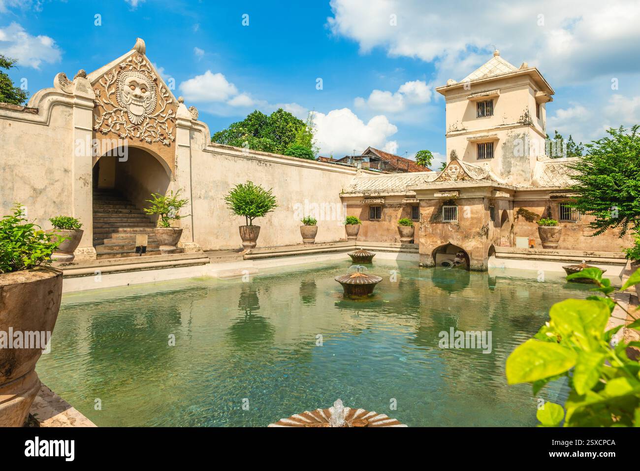 Taman Sari Water Castle, former royal garden of the Sultanate of ...