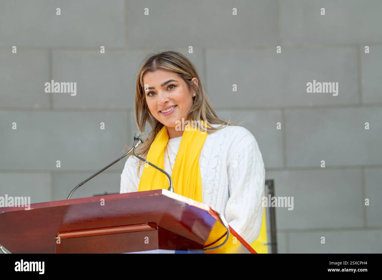 New York, United States. 23rd Feb, 2025. NEW YORK, NEW YORK - FEBRUARY ...