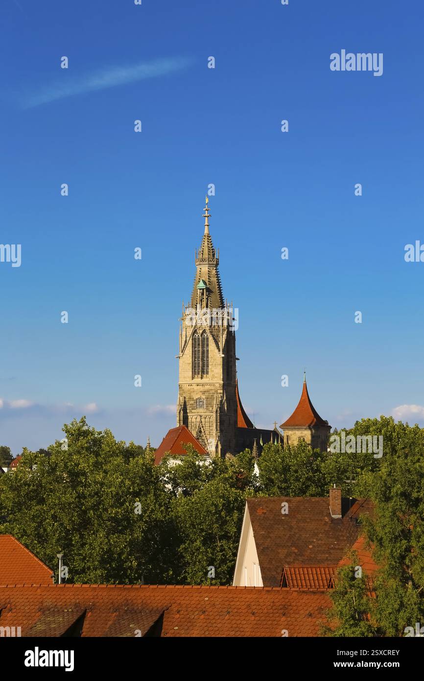 St Mary's Church Reutlingen, sacred building built from 1247 to 1343 ...