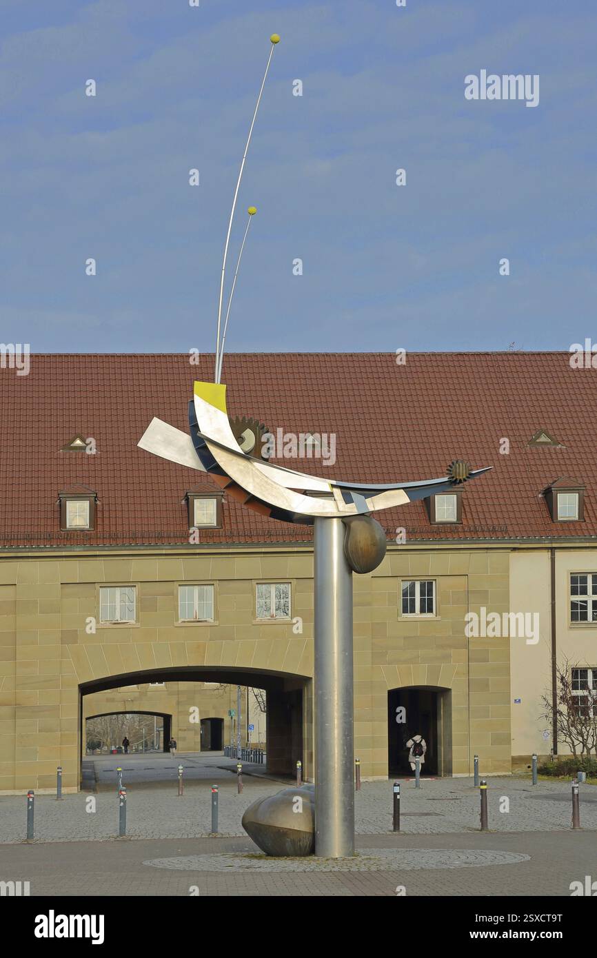 Sculpture auricle by Gernot Rumpf 1992, large sculpture, modern art ...