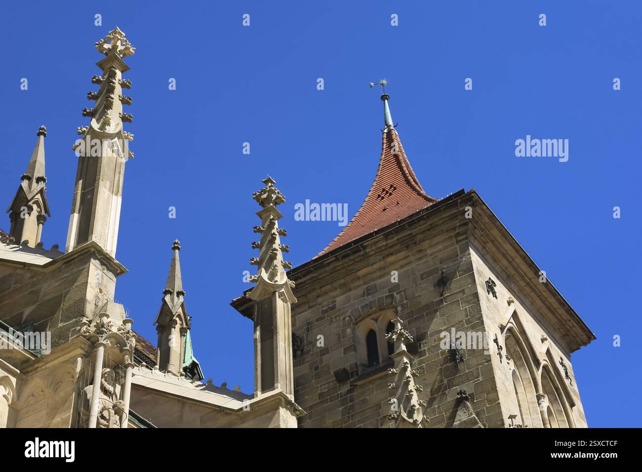 St Mary's Church in Reutlingen, sacred building built between 1247 and ...
