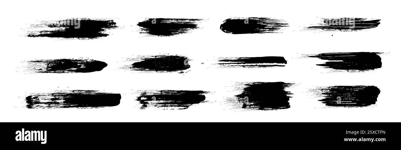 Smear smeared Black and White Stock Photos & Images - Alamy