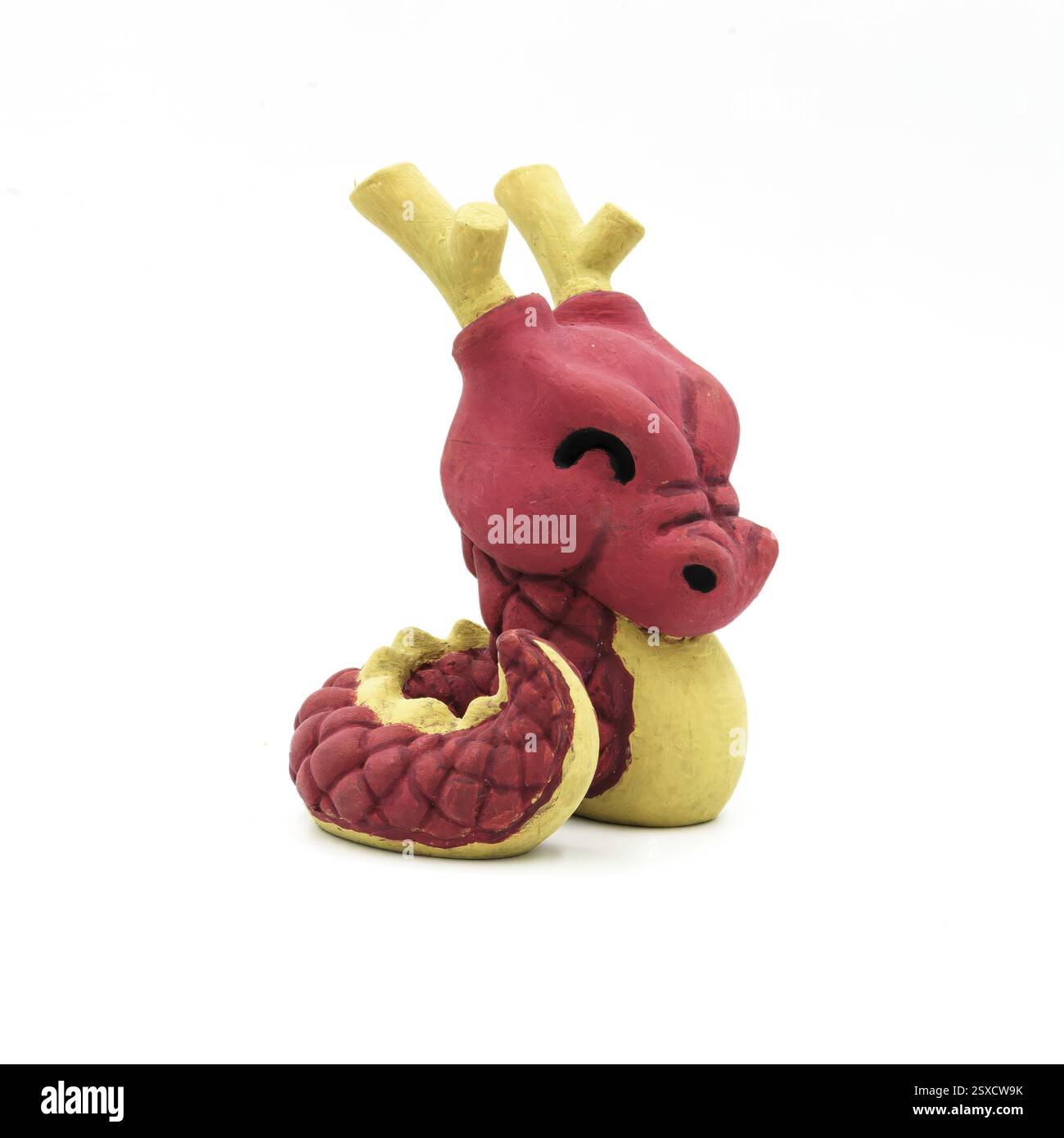 Red and yellow dragon on a white background, HobbyZone-Alpha, Haan ...