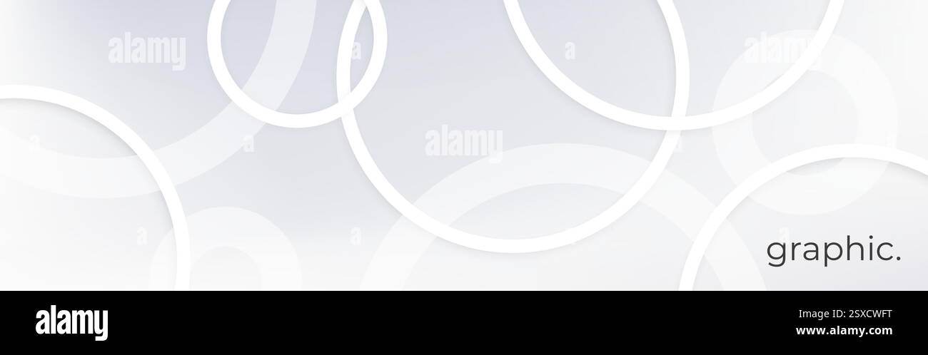 Trendy white ring background Stock Vector Image & Art - Alamy