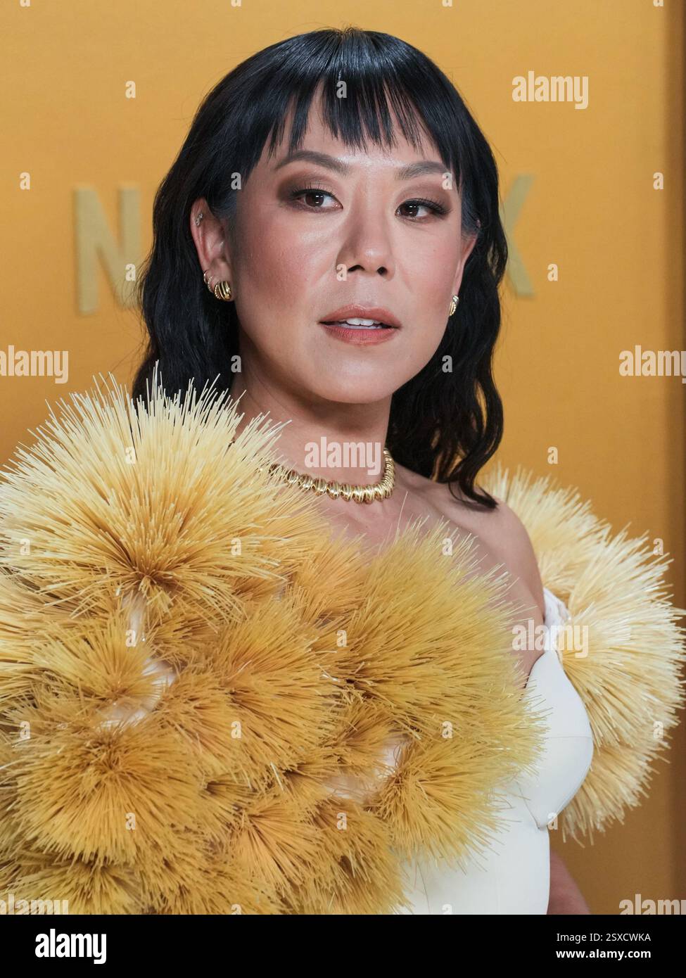 Ali Ahn walking on the red carpet at the 31st Annual Screen Actors ...