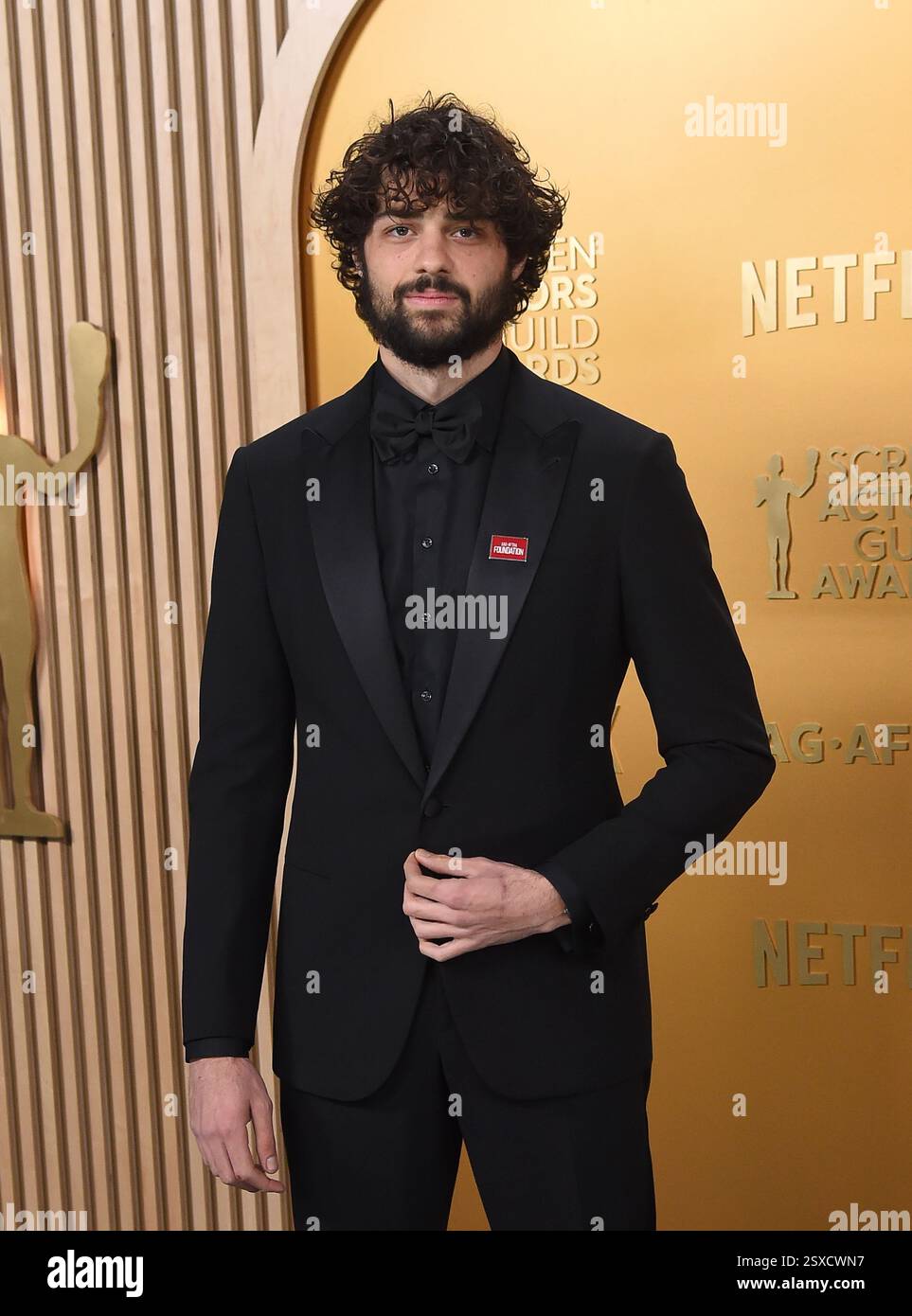Noah Centineo arriving to the 31st Screen Actors Awards held at the ...