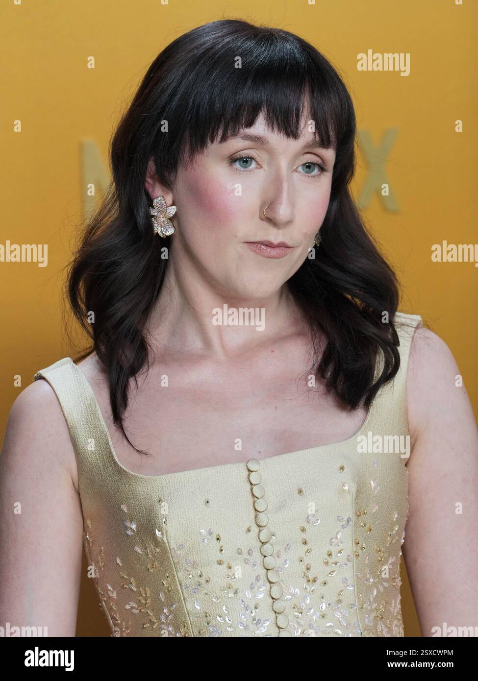 Rosa Hesmondhalgh walking on the red carpet at the 31st Annual Screen ...