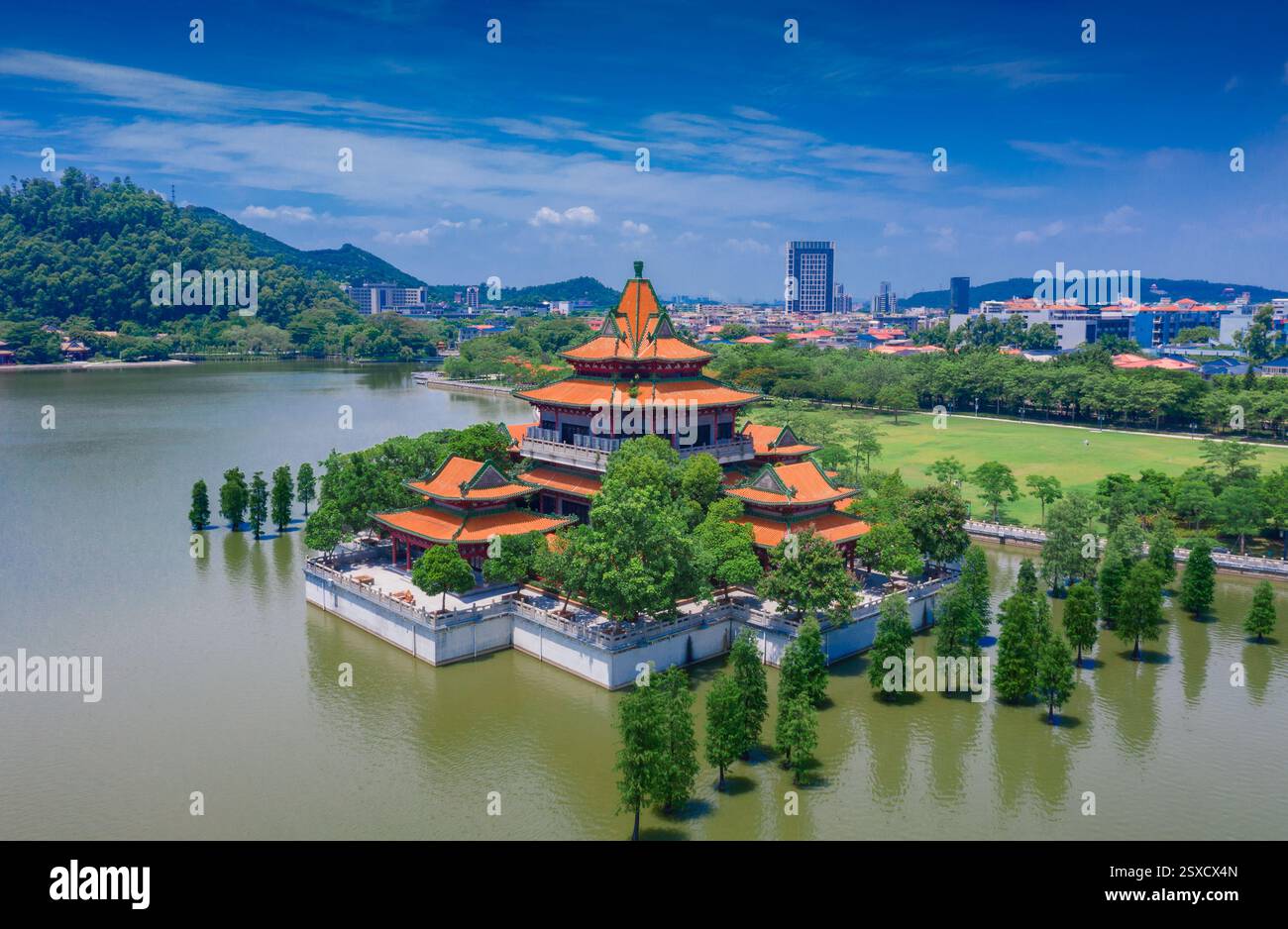 Shunfeng Mountain Park, Foshan City, Guangdong Province, China Stock ...