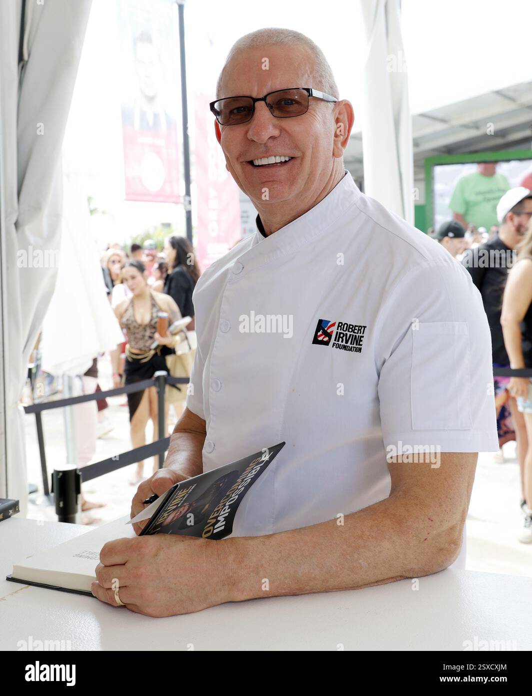 MIAMI BEACH, FL - FEBRUARY 23: Robert Irvine is seen during SOBEWFF ...