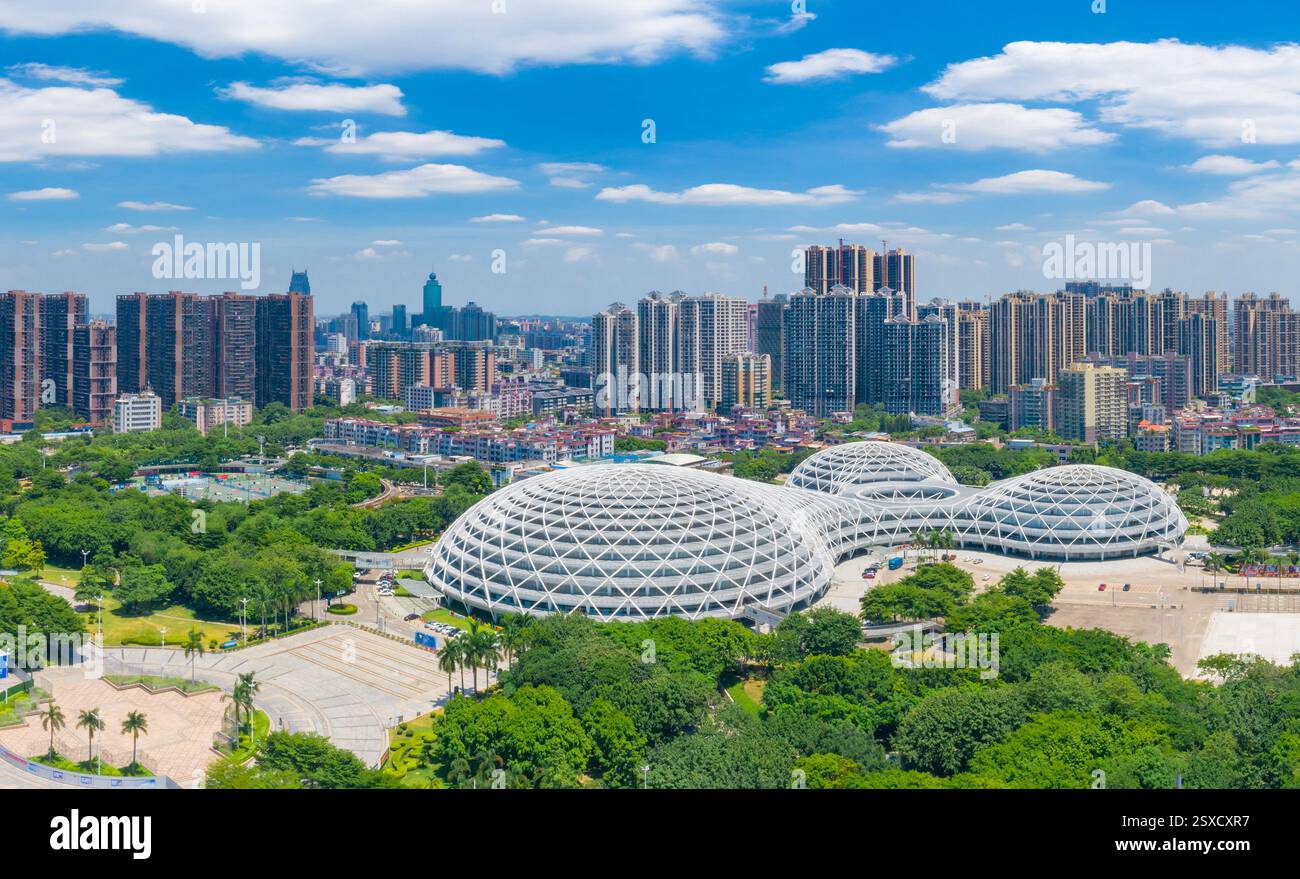 Aerial Scenery of Wenhua Park, Foshan City, Guangdong Province, China Stock Photo - Alamy