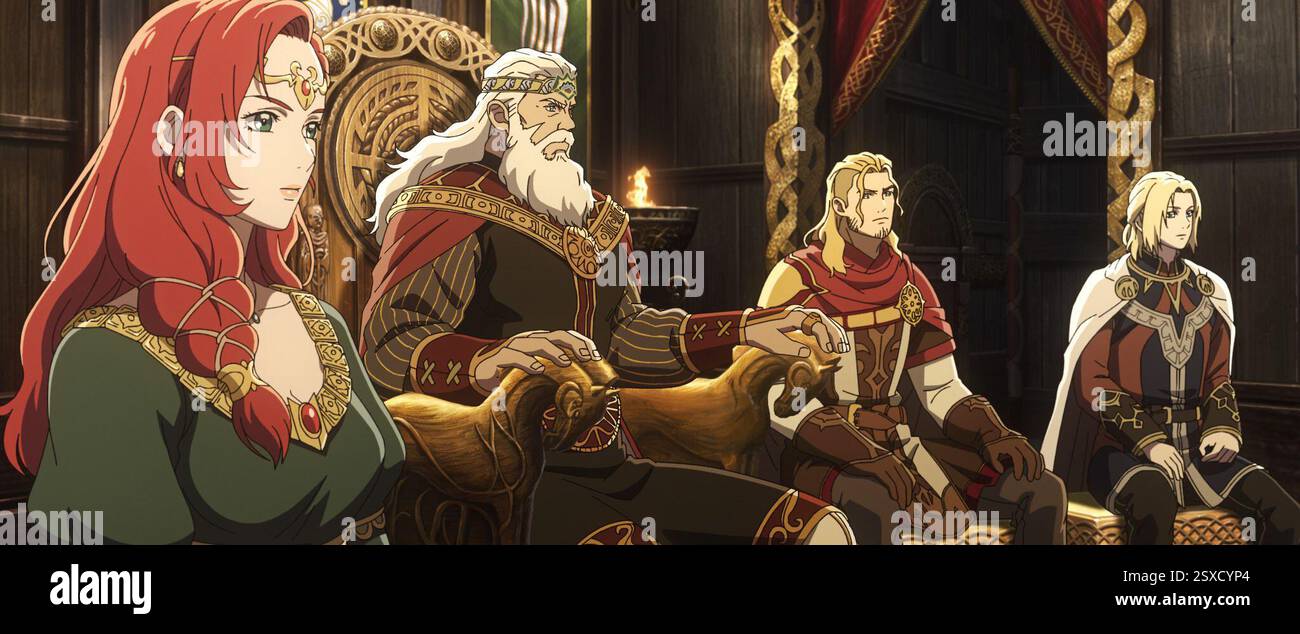 Undated film still from The Lord Of The Rings: The War Of The Rohirrim ...