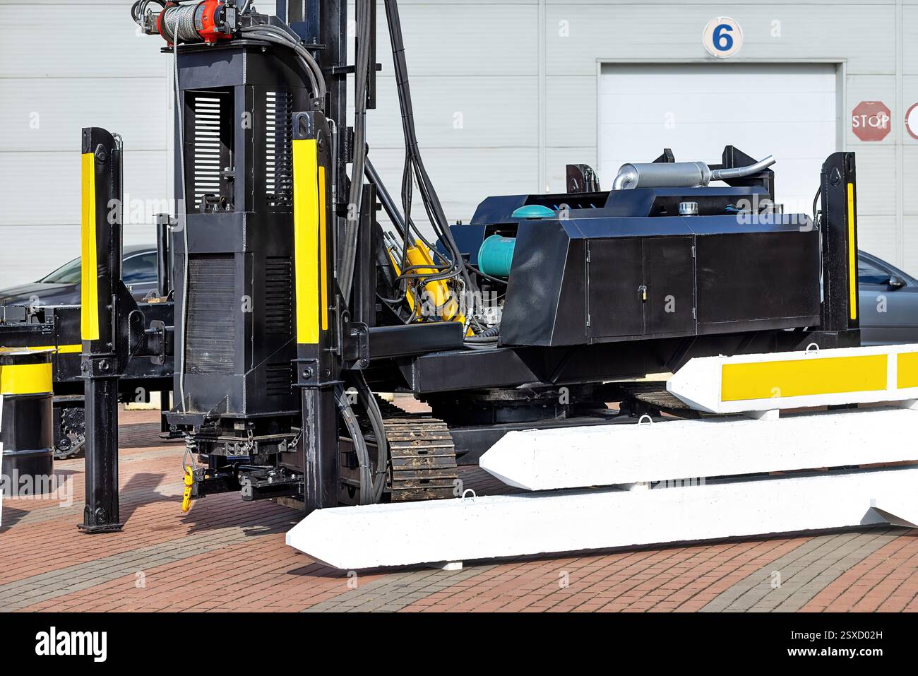 Technology of construction of foundations with small-sized pile driving ...