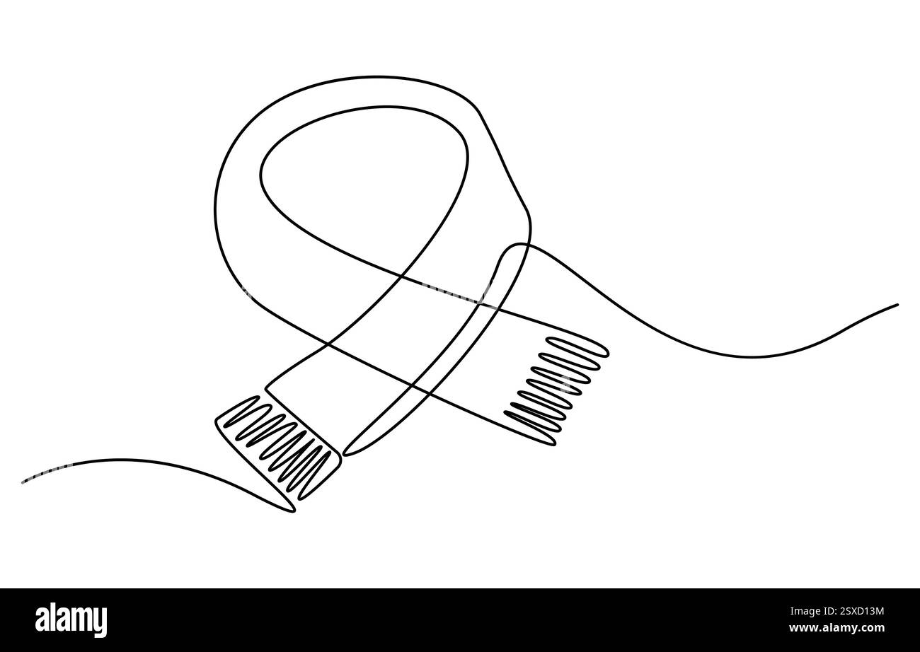 single line art draw Stock Vector Image & Art - Alamy