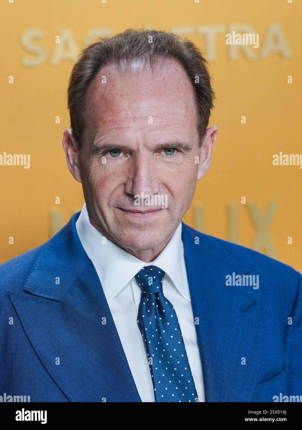 Ralph Fiennes walking on the red carpet at the 31st Annual Screen ...
