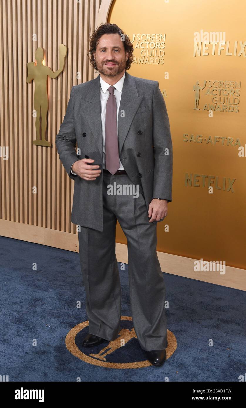Los Angeles, USA. 23rd Feb, 2025. Edgar Ramirez arriving to the 31st ...
