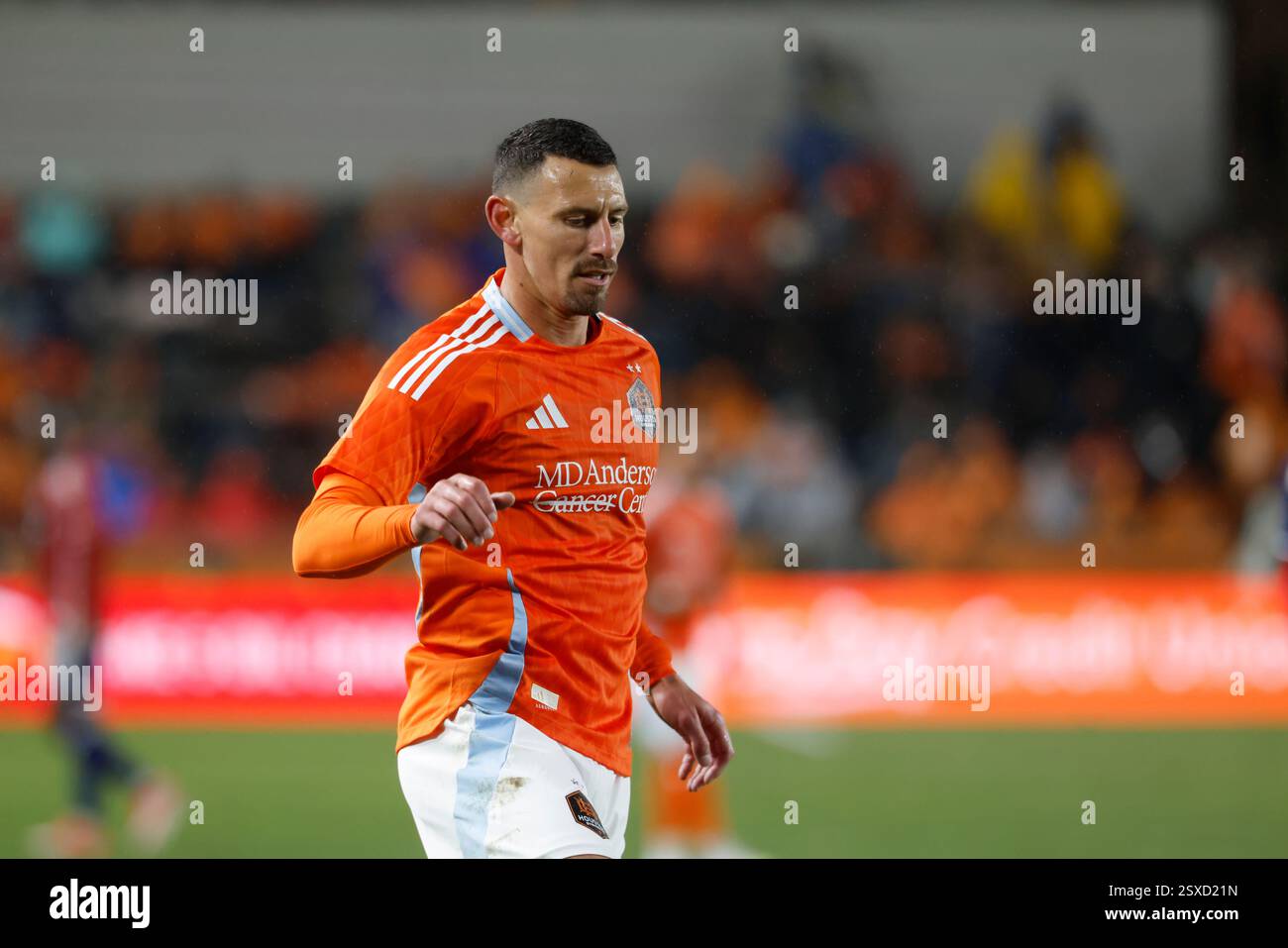 Houston Dynamo left back Daniel Steres (5) during an MLS soccer match ...