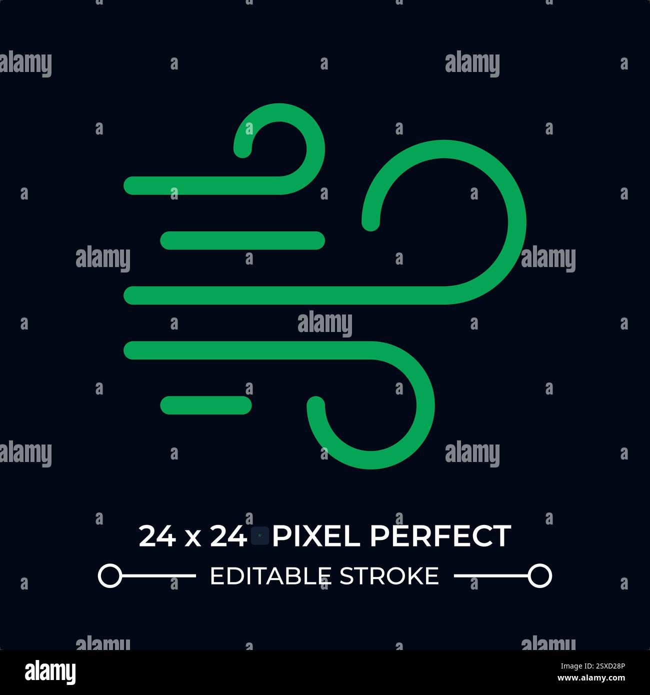 Blowing wind line ui hi-res stock photography and images - Alamy