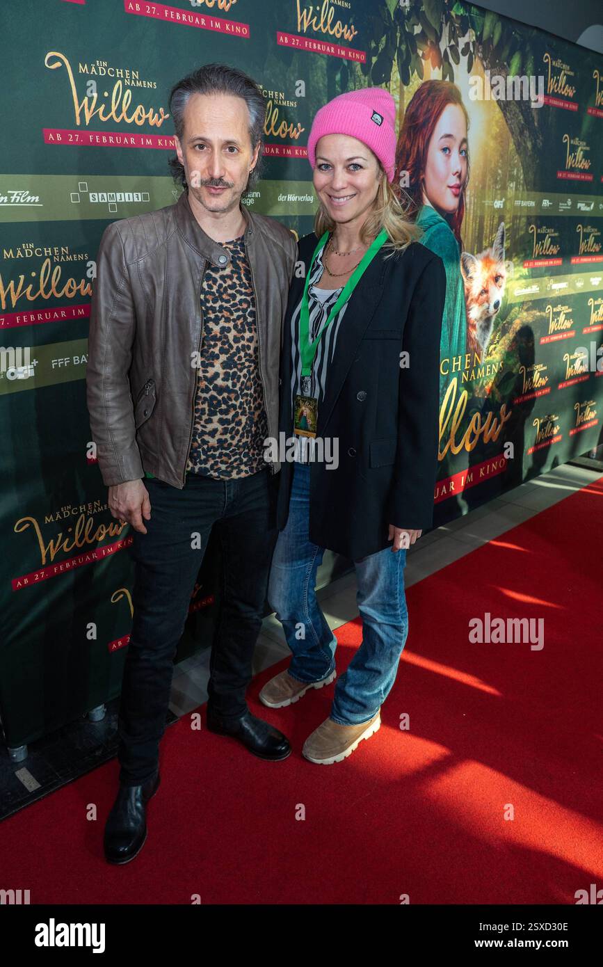 Vienna, Austria. 22nd Feb, 2025. Cinema premiere "Ein Mädchen namens ...