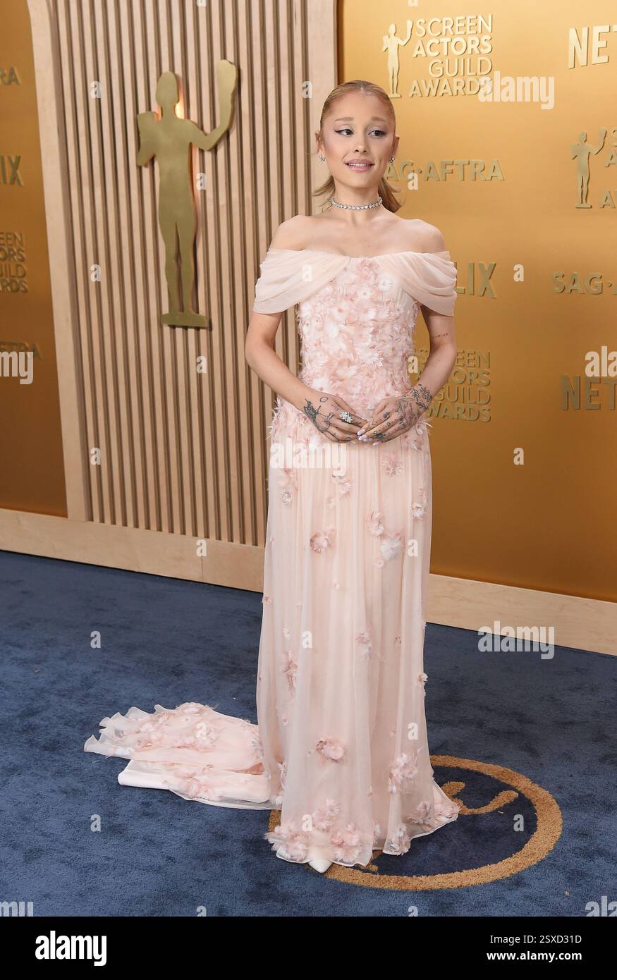 Los Angeles, USA. 23rd Feb, 2025. Ariana Grande arriving to the 31st ...