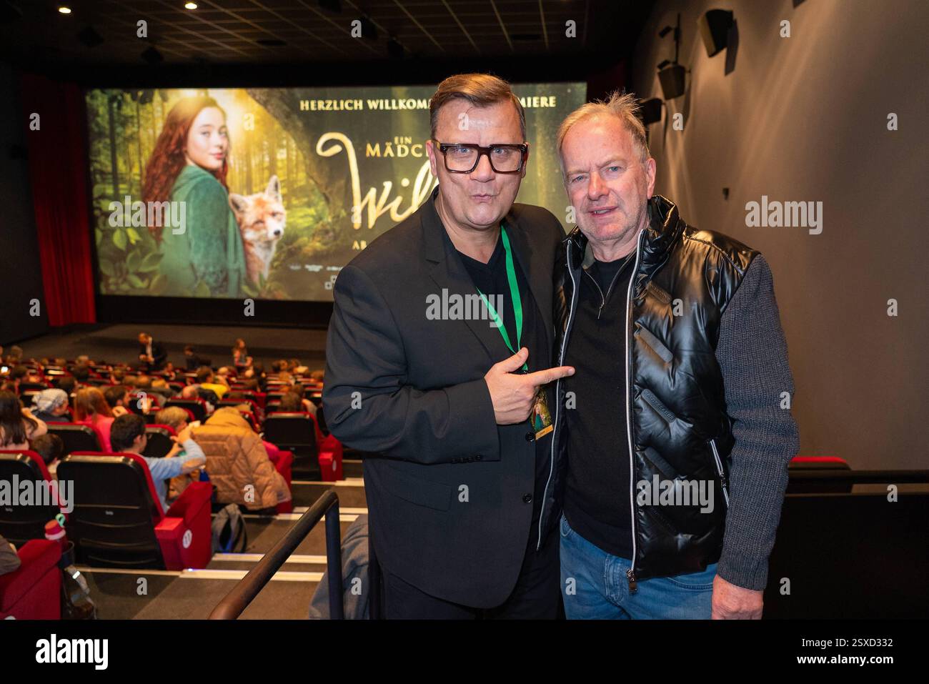 Vienna, Austria. 22nd Feb, 2025. Cinema premiere "Ein Mädchen namens ...