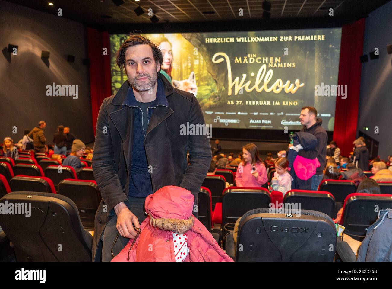 Vienna, Austria. 22nd Feb, 2025. Cinema premiere "Ein Mädchen namens ...