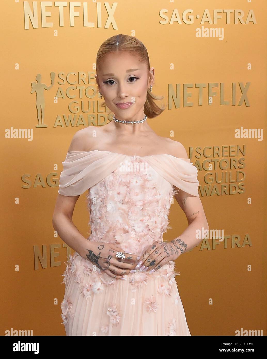 Los Angeles, USA. 23rd Feb, 2025. Ariana Grande arriving to the 31st ...