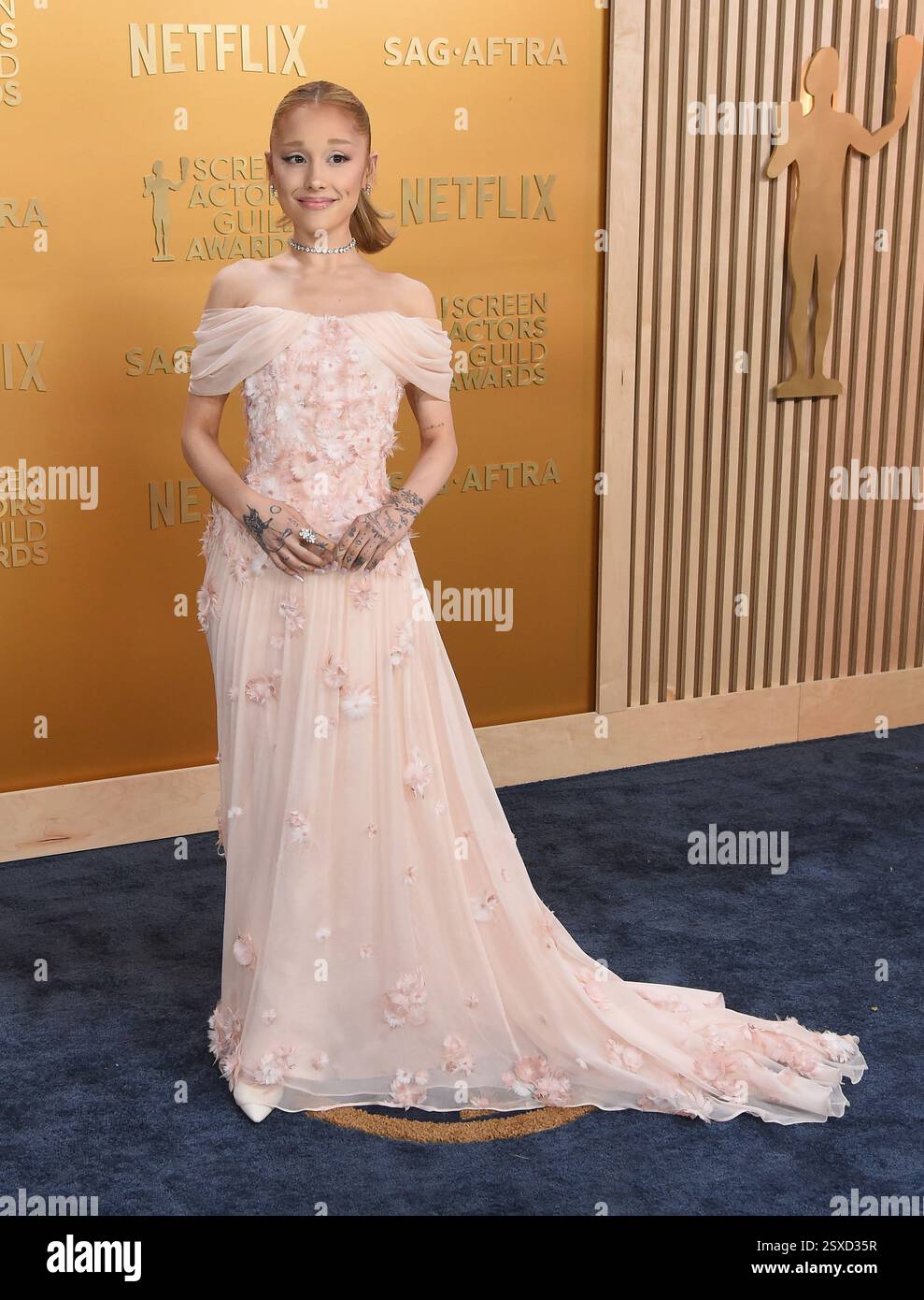 Los Angeles, USA. 23rd Feb, 2025. Ariana Grande arriving to the 31st ...