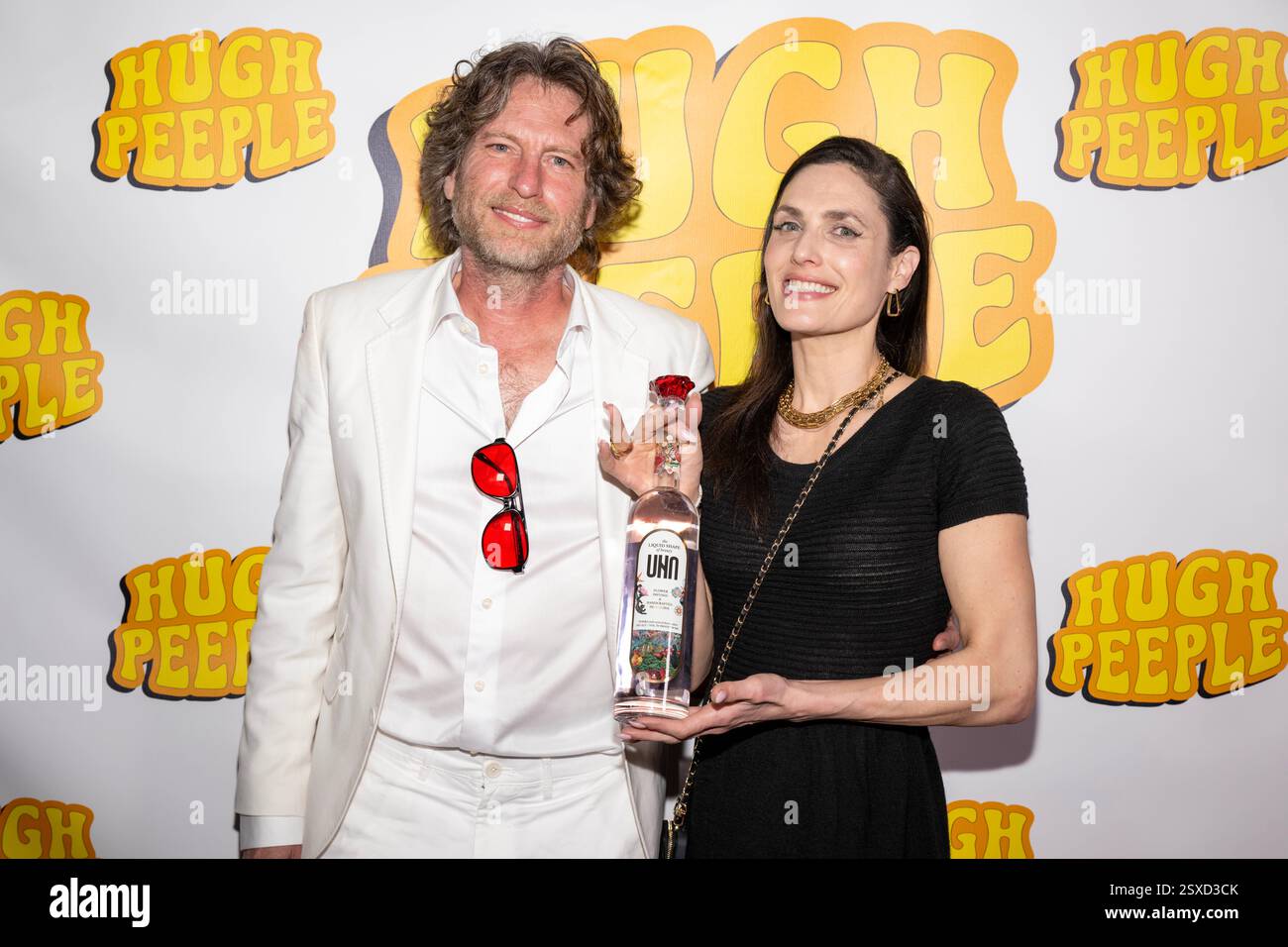 Los Angeles, United States. 22nd Feb, 2025. Musician Nathan Cowles and ...