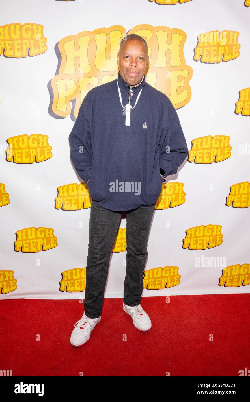 Los Angeles, United States. 22nd Feb, 2025. Podcaster Brian Sebastian ...