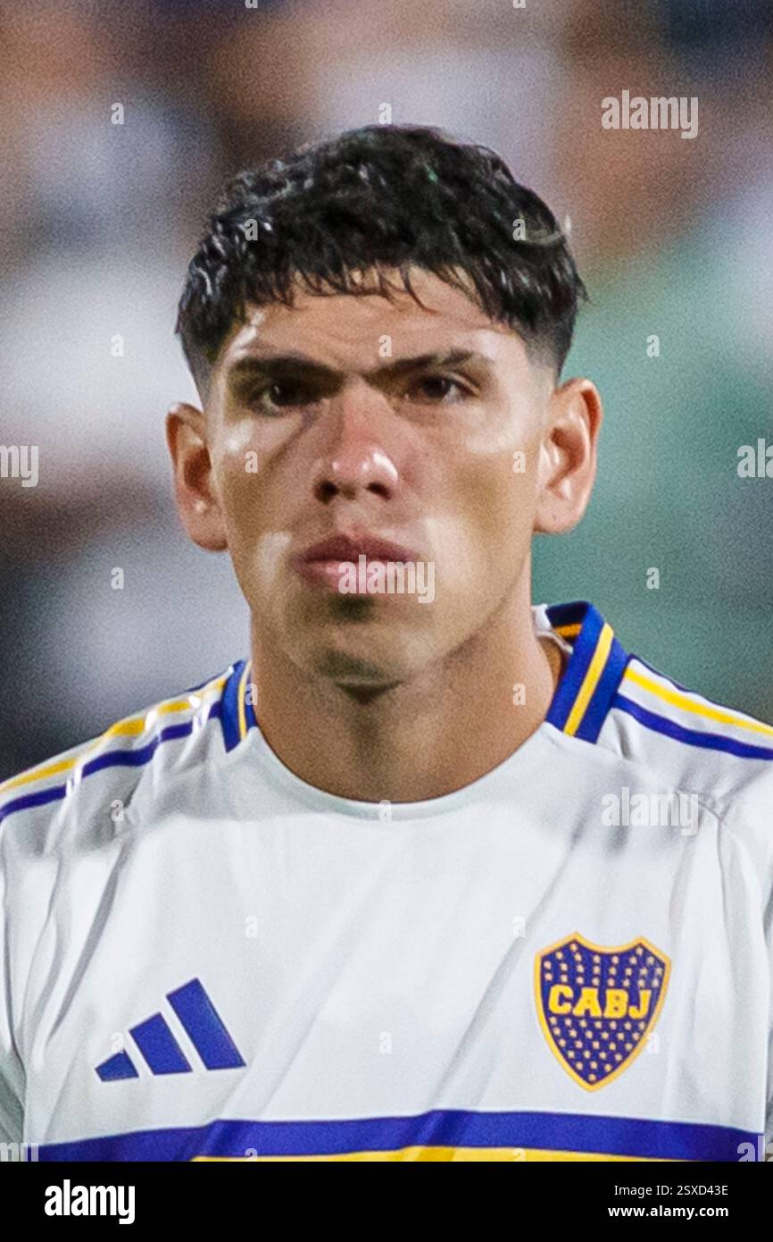 LIMA, PERU - FEBRUARY 18: Carlos Palacios of Boca Juniors during Copa ...