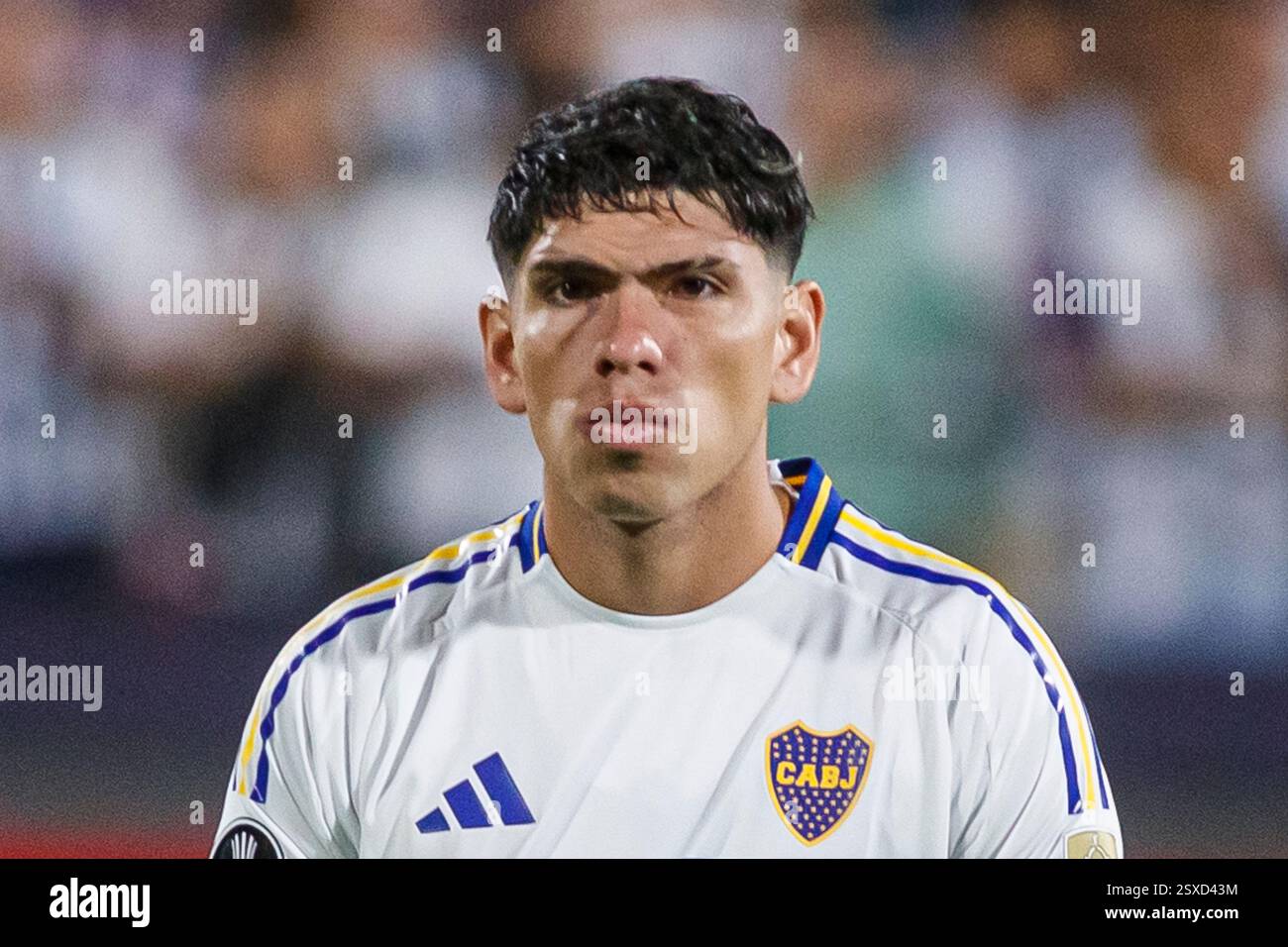 LIMA, PERU - FEBRUARY 18: Carlos Palacios of Boca Juniors during Copa ...