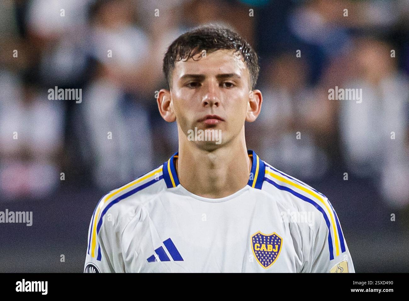 LIMA, PERU - FEBRUARY 18: Camilo Rey Domenech of Boca Juniors during ...