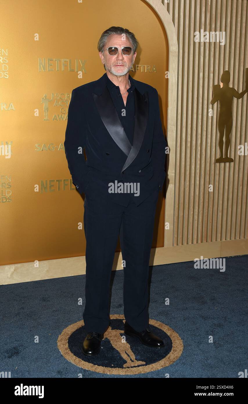 Los Angeles, USA. 23rd Feb, 2025. Daniel Craig arriving to the 31st ...