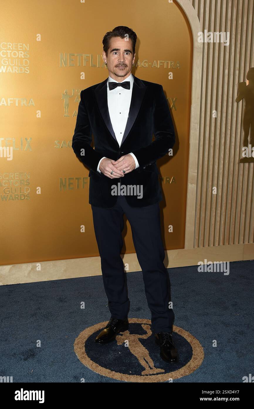 Los Angeles, USA. 23rd Feb, 2025. Colin F arriving to the 31st Screen ...