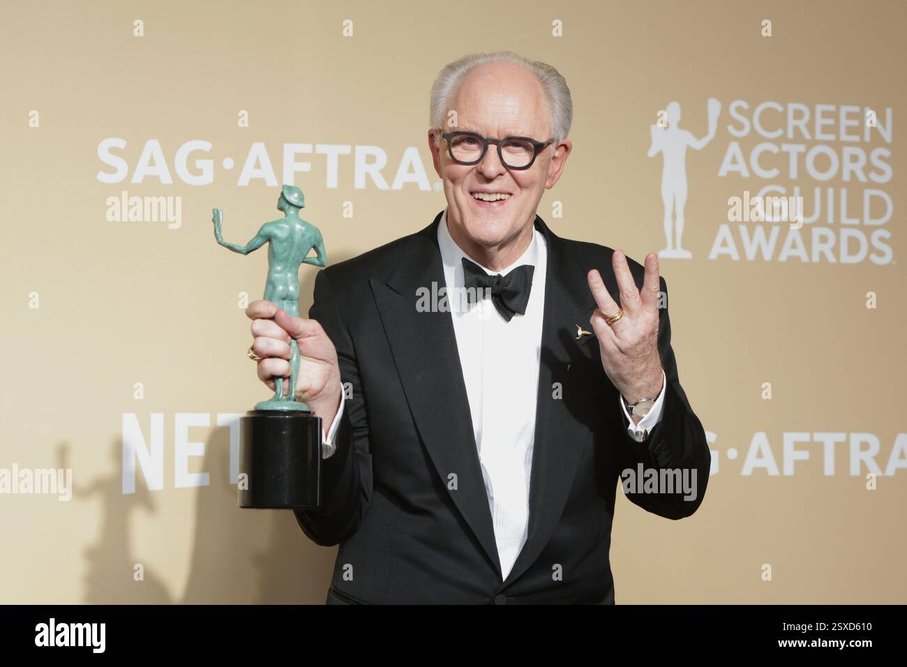 Los Angeles, USA. 23rd Feb, 2025. John Lithgow, winner of the ...