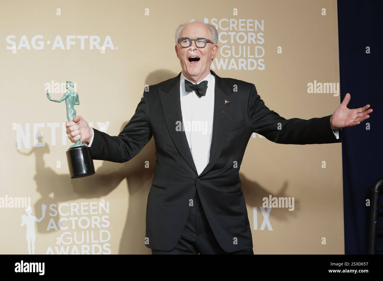 Los Angeles, USA. 23rd Feb, 2025. John Lithgow, winner of the ...
