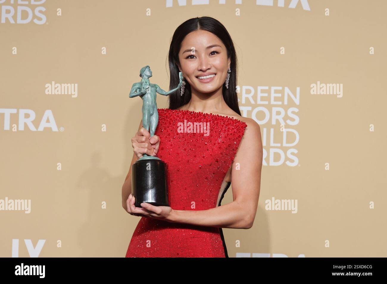Anna Sawai, winner of Outstanding Performance by a Female Actor in a Drama Series for "Sh?gun ...
