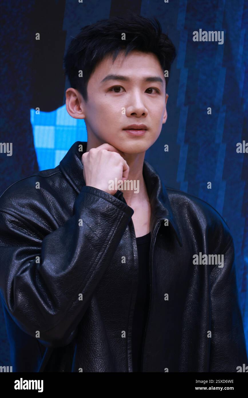 Chinese actor Bai Jingting attends an activity in Beijing, China, 20 ...