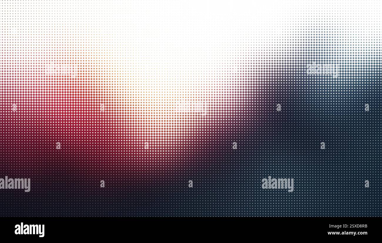 Halftone effect abstract background with stylish dotted elements for ...