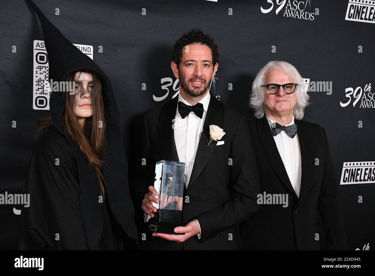 Beverly Hills, California, USA 23rd February 2025 (L-R) Sofia Isella, Pepe Avila del Pino and ...