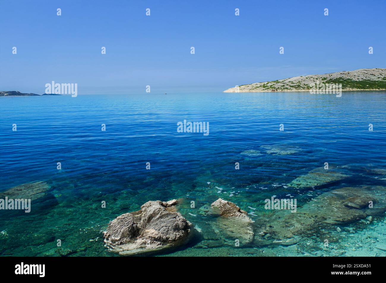 a splendid transparent sea Stock Photo - Alamy