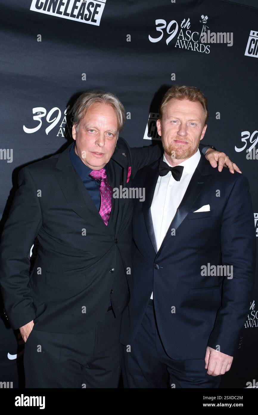 Beverly Hills, California, USA 23rd February 2025 (L-R) Cinematographer ...