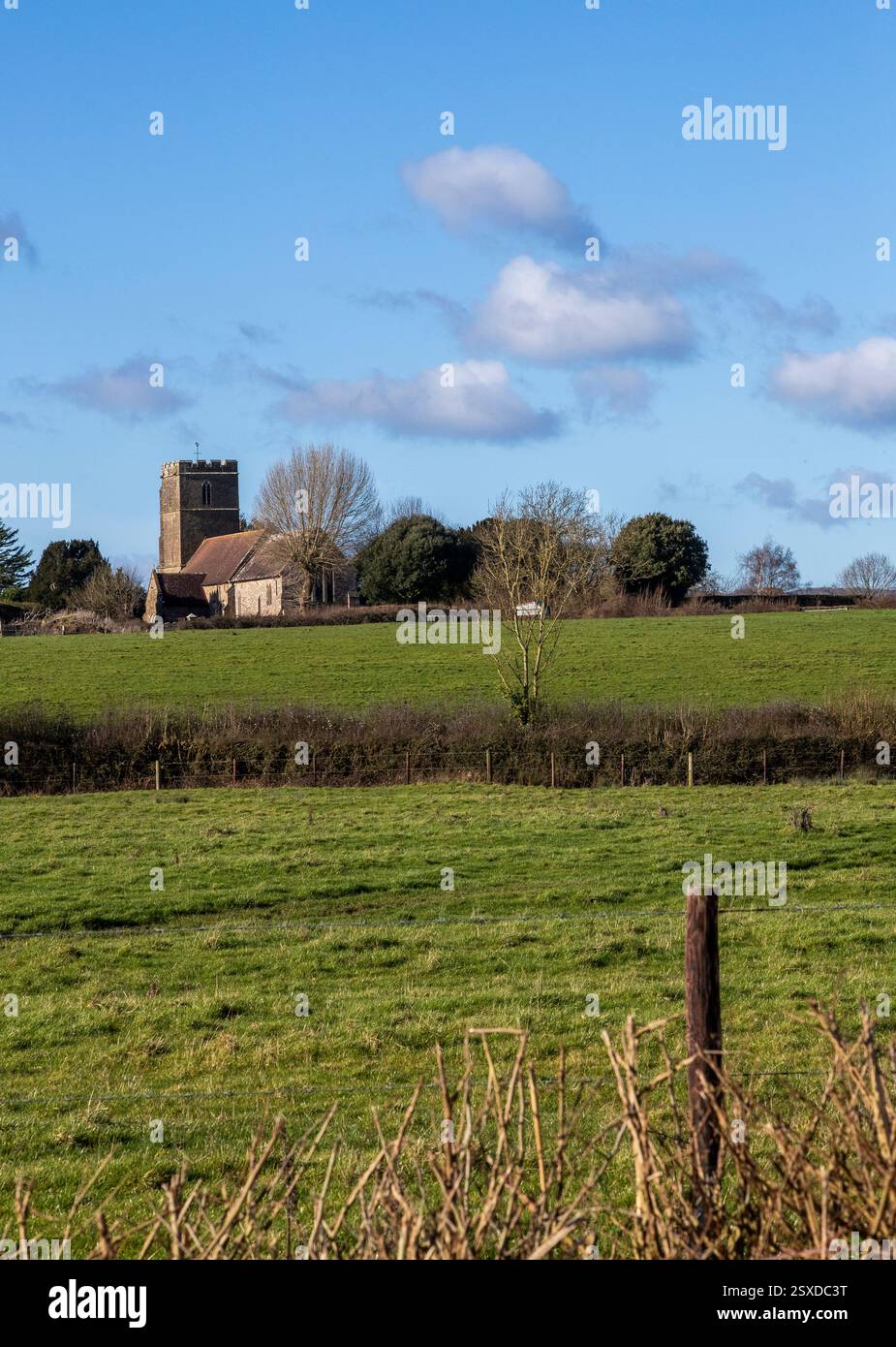 St Andrew's church, Awre stands on the highest ground of the Awre ...